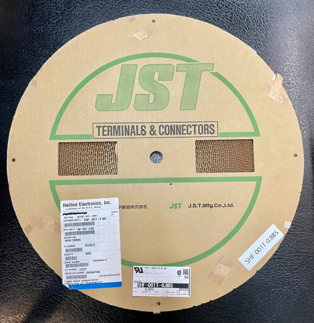 SHF-001T-0.8BS Terminal JST NH Series, 22-28AWG Tin Reel – CrimpStore